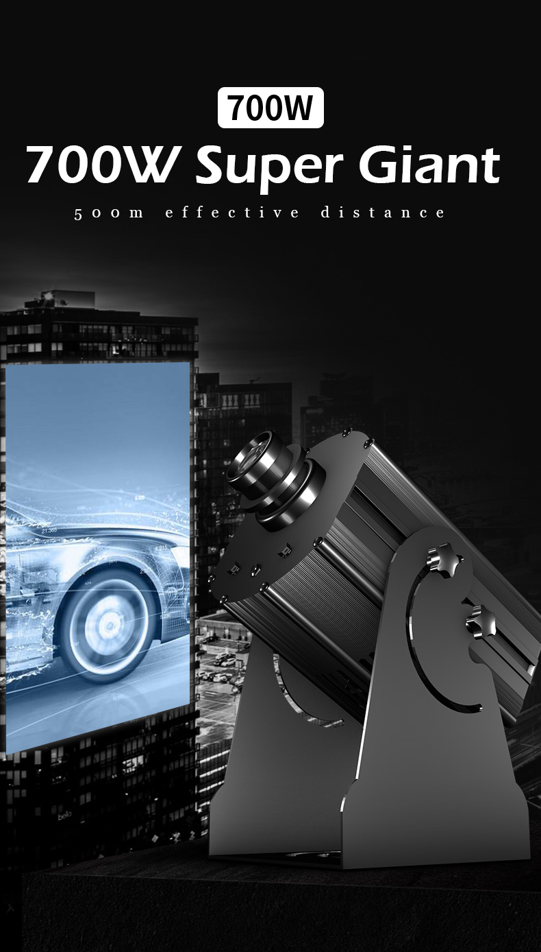 500/700w high power outdoor large area long distance advertising LED ...